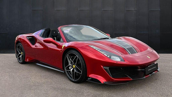 2020 Ferrari 488 Pista Spider Red Convertible Coupe Sports Car 3.9T V8 ...