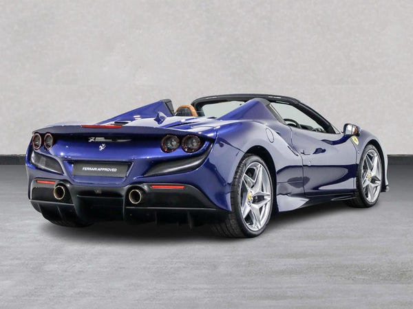 2021 Ferrari F8 Spider Blue Convertible Coupe Sports Car 3.8T V8 F1 DCT ...
