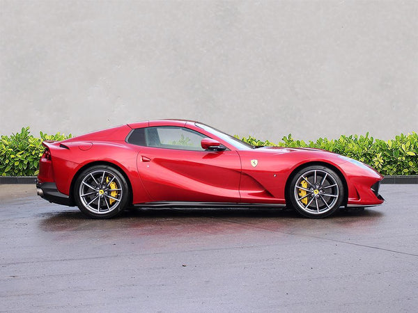 2021 Ferrari 812 GTS Red Convertible Coupe Sports Car 6.5L V12 ...