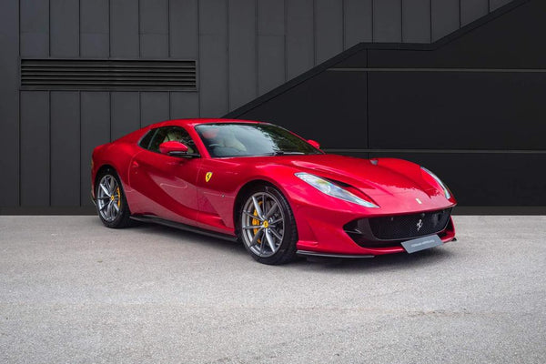2021 Ferrari 812 GTS Spider Red Convertible Coupe Sports Car 6.5L V12 ...