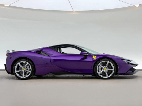 2025 Ferrari SF90 Spider Purple Convertible Coupe Plug-in-Hybrid Sports ...